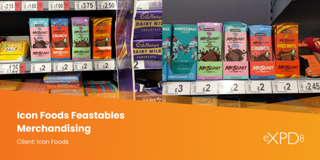Icon Foods Feastables Merchandising - eXPD8