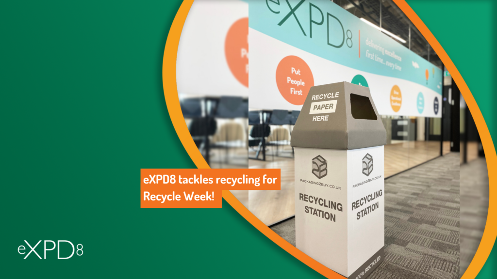 eXPD8 tackles recycling for Recycle Week! - eXPD8